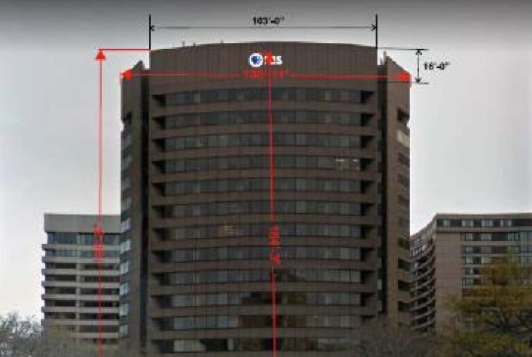 Sign Proposed for Top of New PBS Headquarters in Crystal City | ARLnow.com