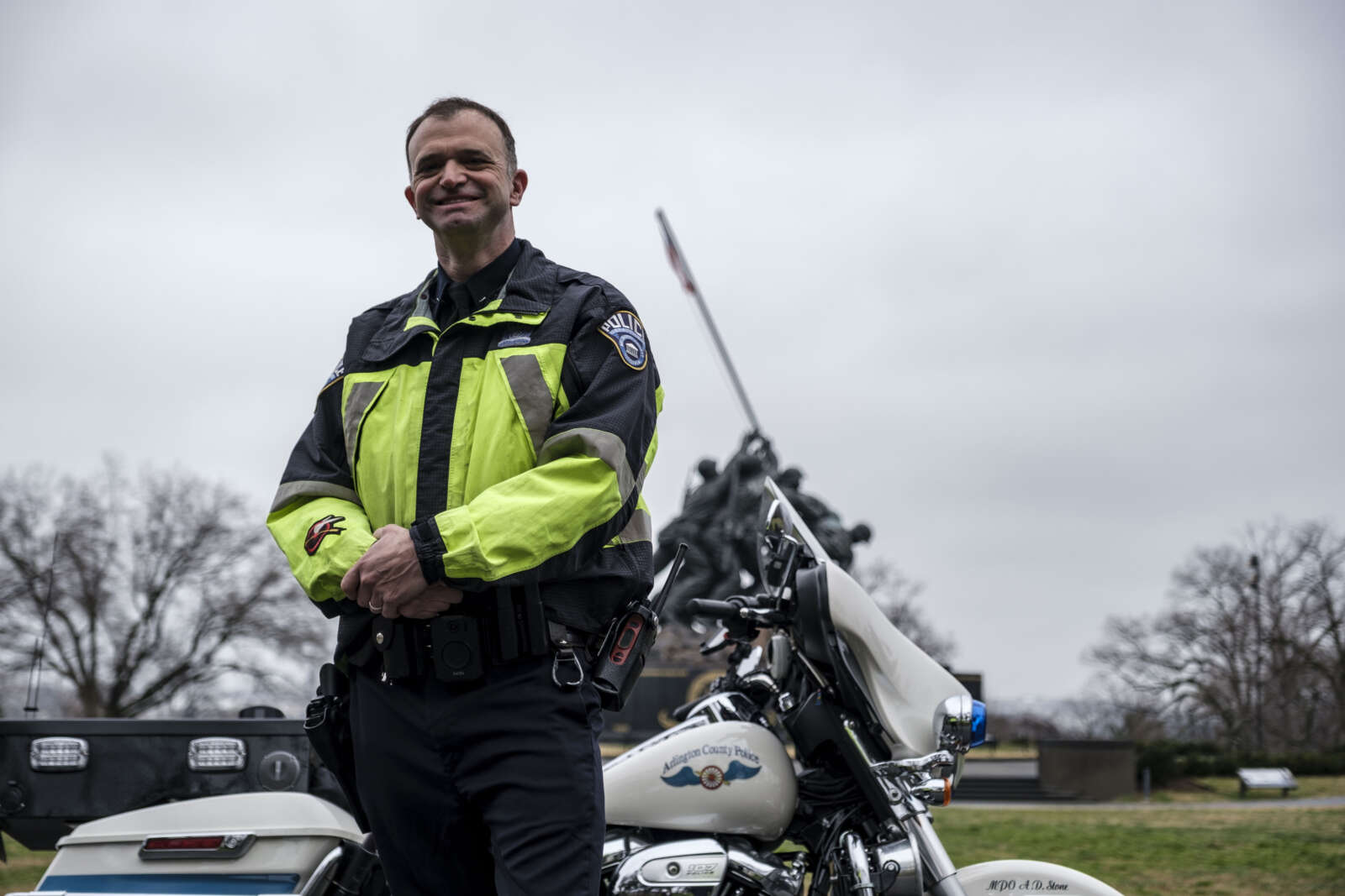 After 32 years, officer Adam Stone is hanging up his ACPD motorcycle ...
