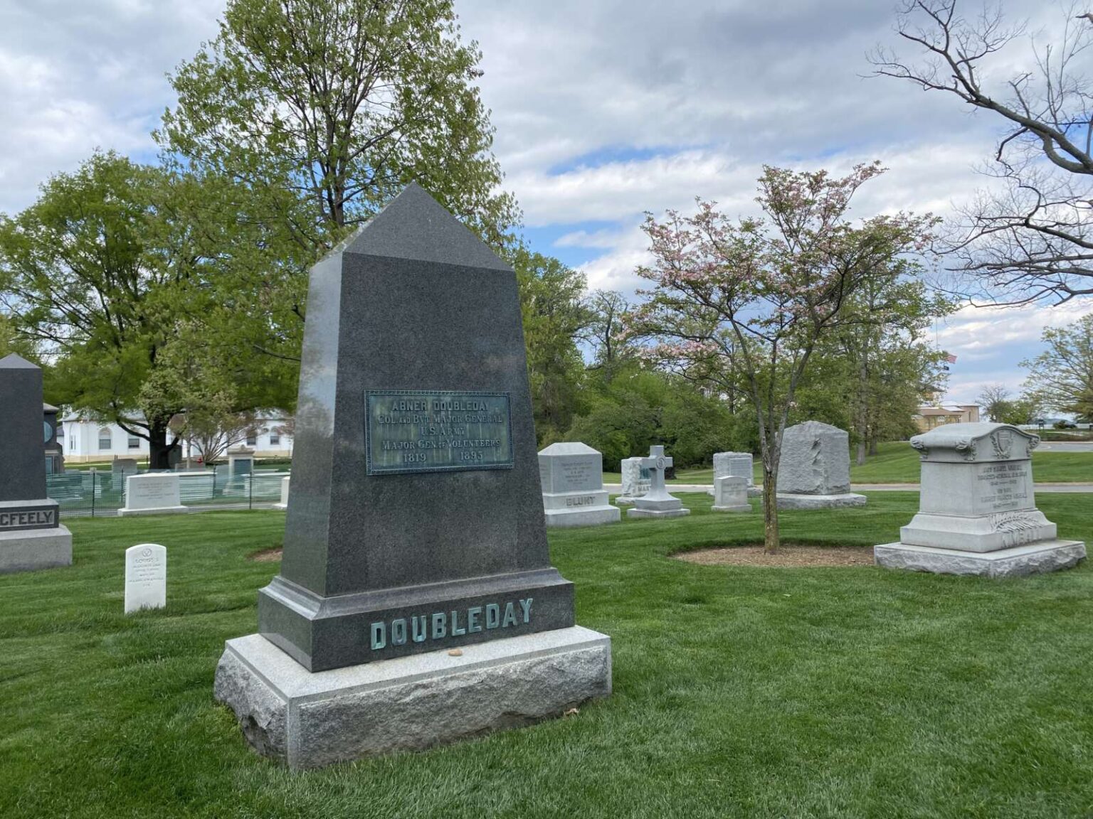The supposed inventor of baseball is buried at Arlington National ...