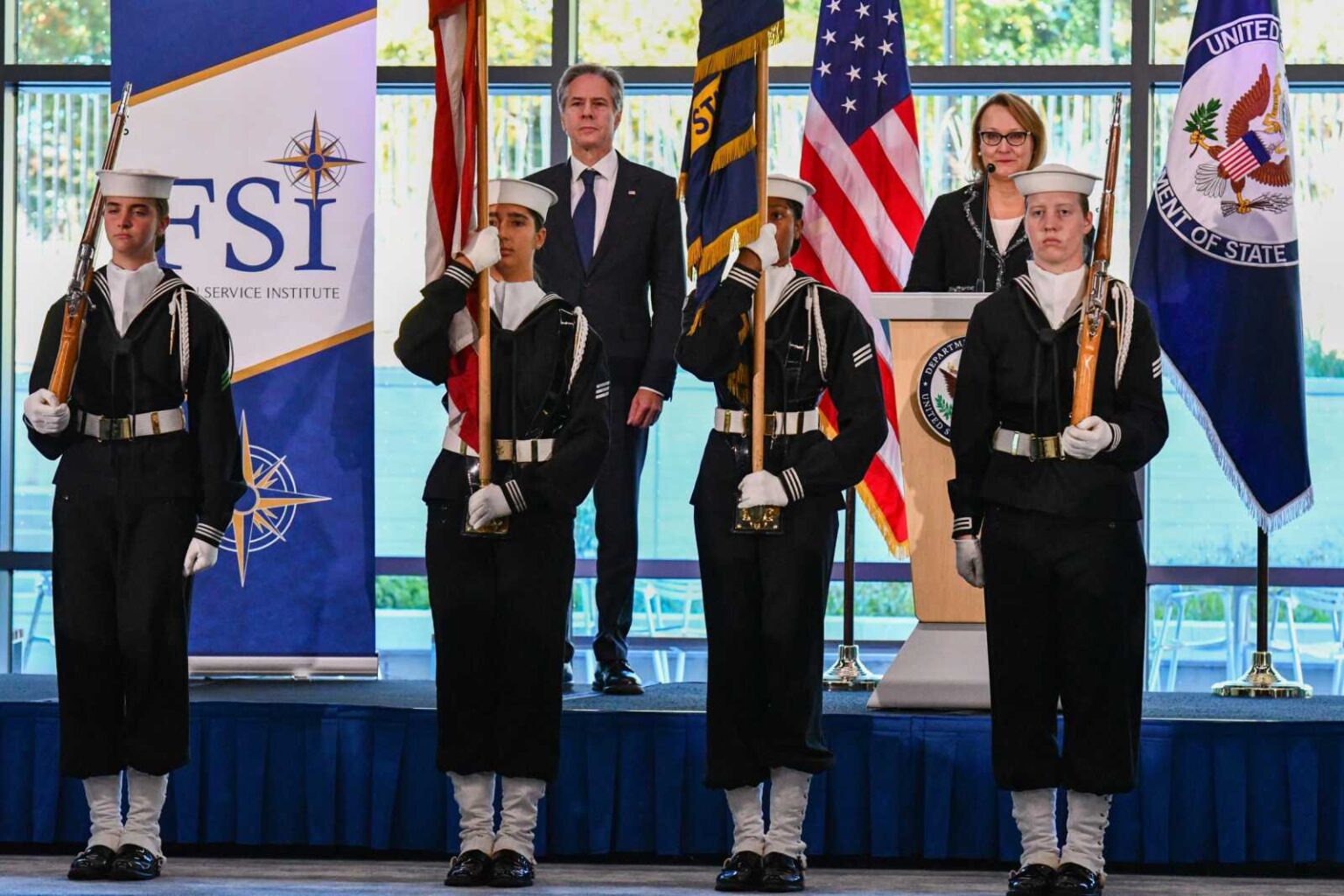 Secretary Blinken inaugurates new facility at State Dept. training ...