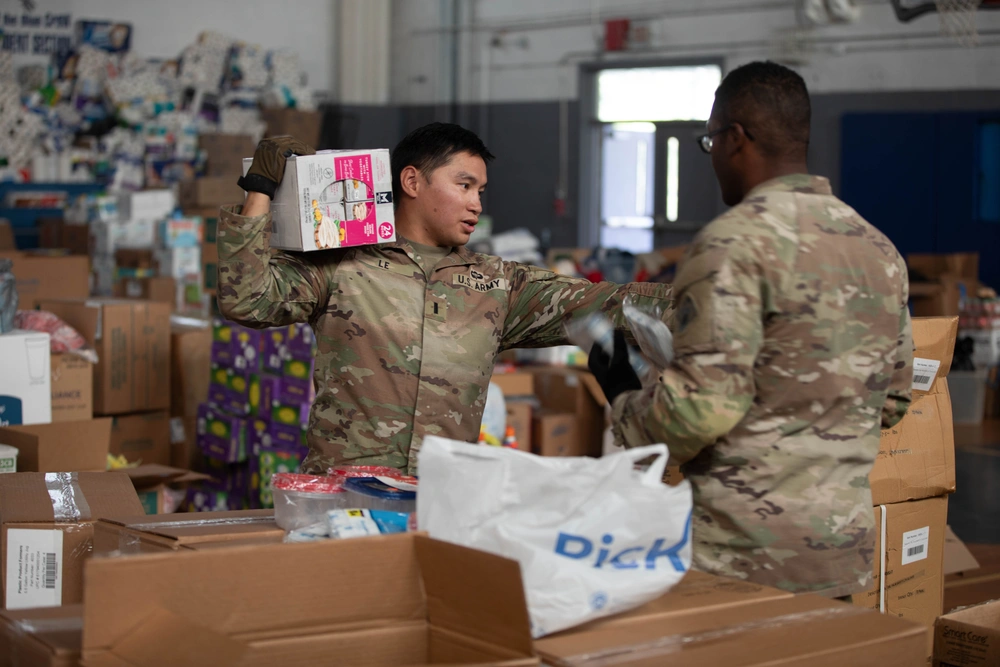 Arlington first responders host Hurricane Helene donation drive ...