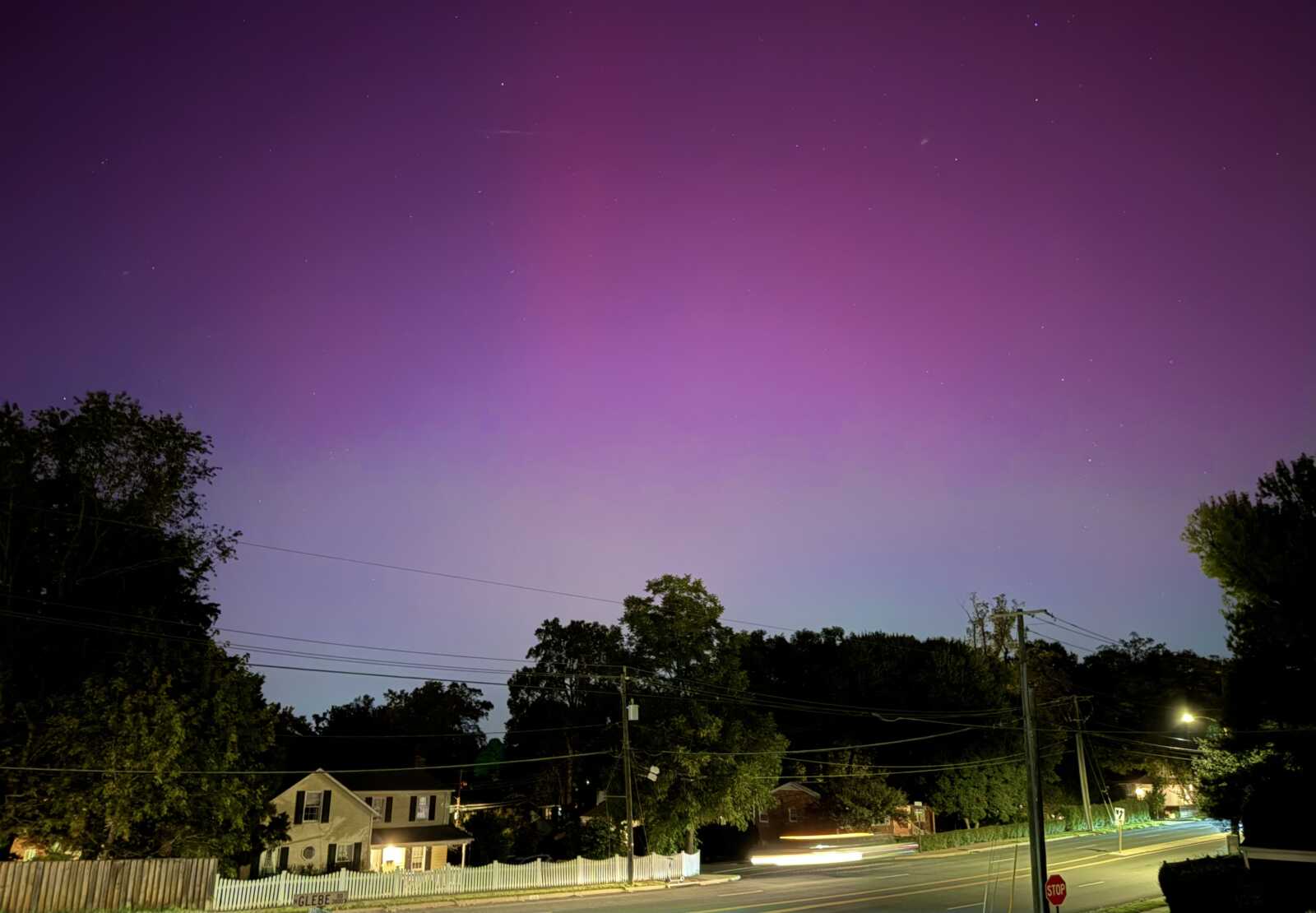 DEVELOPING: Northern lights visible from Arlington | ARLnow.com